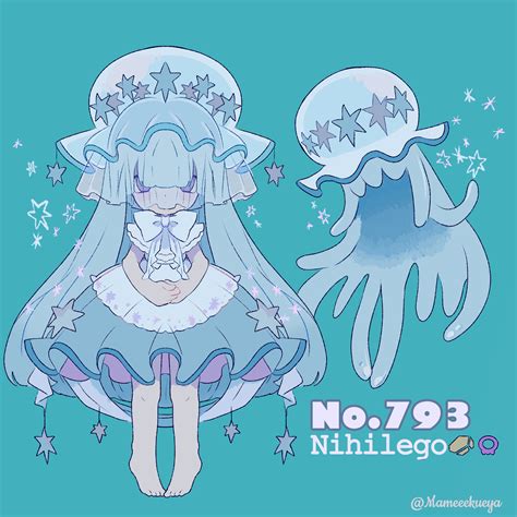 Nihilego Pokemon Drawn By Mameeekueya Danbooru