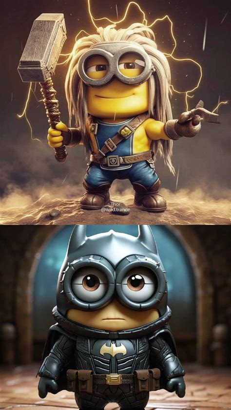 Minion Thor Wallpaper