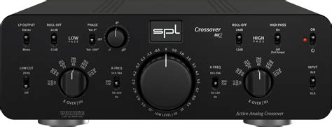 Spl Crossover Mk2 Active Analog 2 Way Crossover