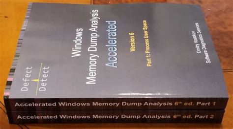 Dmitry Vostokov 🇮🇪 On Linkedin Two Parts Of The Paperback Accelerated Windows Memory Dump