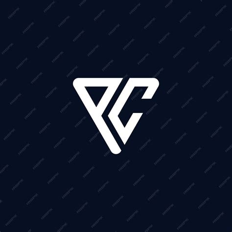 Premium Vector Pc Triangle Logo