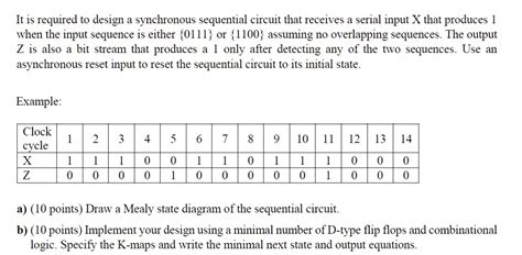 SOLVED The Topic Is Digital Logic Design And Sequential Circuit Analysis And Design Please Don