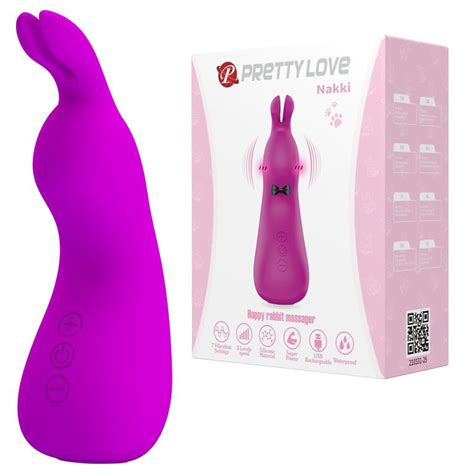 Rechargeable Moe Rabbit Massage Stick Q309339 Chastityall