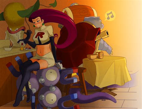 Shoji Ikari Arbok Blastoise James Pokemon Jessie Pokemon