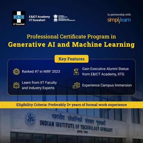 Simplilearn On Linkedin Generative Ai And Machine Learning Certificate