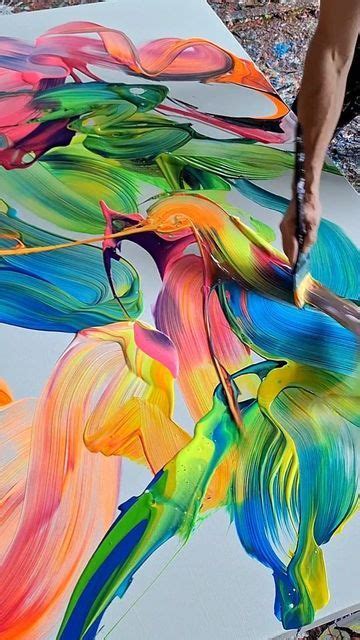 Alex Zerr Abstract Artist On Instagram Acrylic On Canvas 120x180cm Rate 1 10 🔥