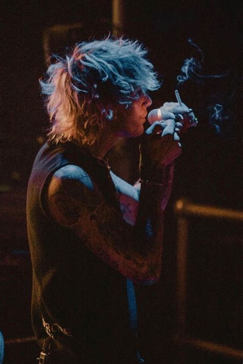 Colson Baker 💀 Mgk Mgk Concert Mgk Long Hair