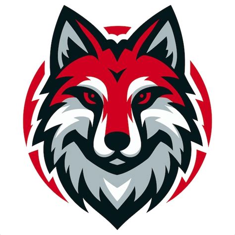 Premium Vector Wolf Head Mascot Logo