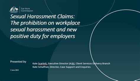 Workplace Forum Kate Scarlett And Kate Schaffner From The Fwc Explained The Fair Work Commission