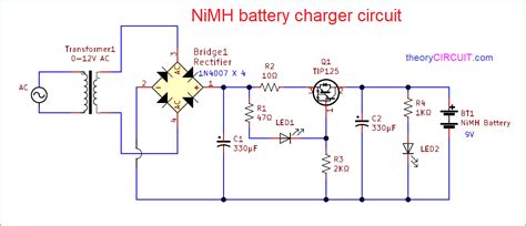 Circuit Diagram Of A 9v Battery