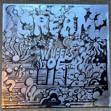 Cream Wheels Of Fire 2 X Vinyl Label Variant Lp Album Stereo