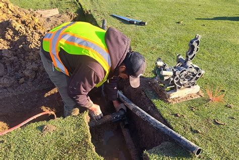 Irrigation Work Gets Underway At Clearview Golf Club Pump Station