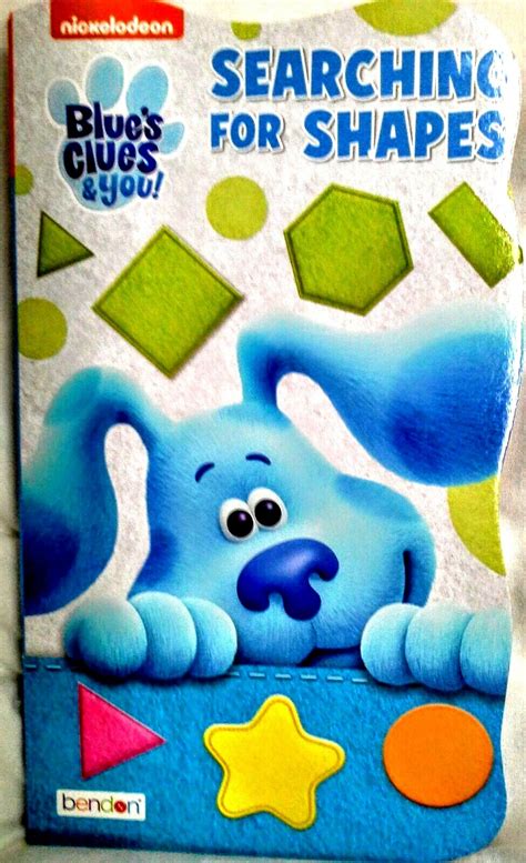 Nickelodeon Blues Clues And You Searching For Shapes Board Book Pre K
