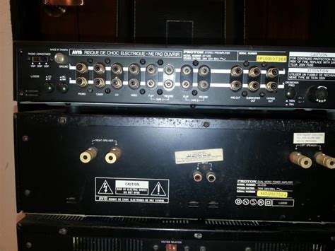 Proton Power And Pre Stereo Amplifierusedsold