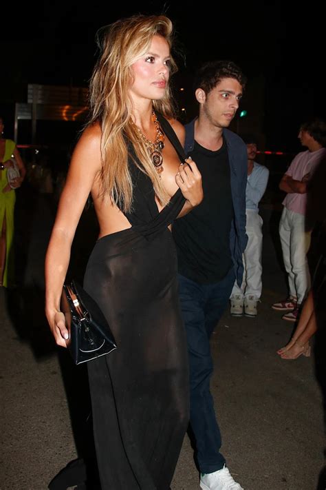 Brooks Nader Has Another Nip Slip In A Barely There Dress See The