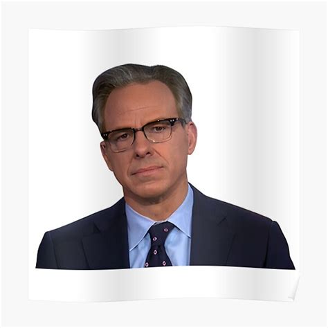 Jake Tapper Wearing Glasses Poster By Filastrocca Redbubble