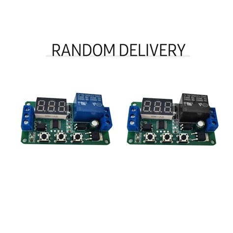 Precise Timing Automation 12v Led Display Digital Delay Timer Control