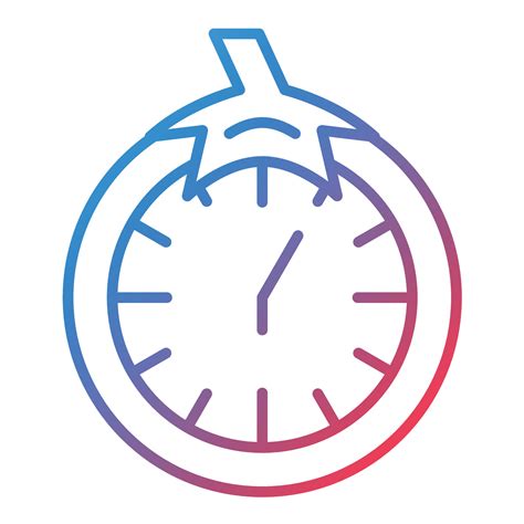 Pomodoro Technique Line Gradient Icon 18720041 Vector Art At Vecteezy