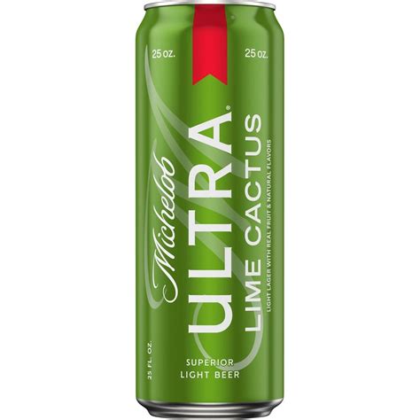 Michelob Ultra Infusions Lime And Prickly Pear Cactus Light Beer Can
