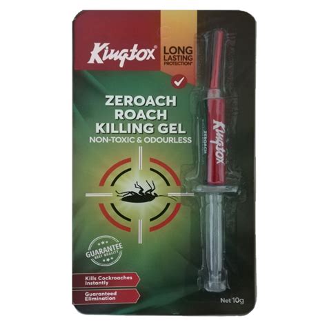 Kingtox Roach Killing Gel King Gel Injection 10 Grams Cockroach Killer