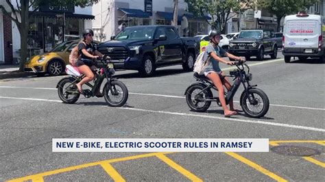 News 12 New Jersey Ramsey Enacts E Bike And E Scooter Ban On Main