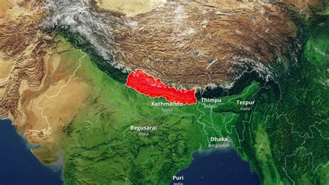 240 Nepal Map Stock Videos And Royalty Free Footage Istock