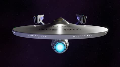 Uss Enterprise Constitution Refit Model — Matt Leese Creative Studio