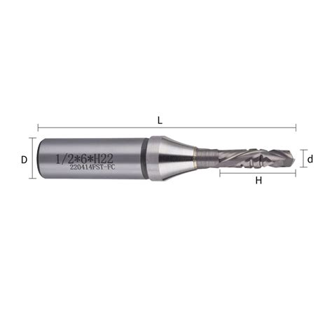 Inexpensive Cnc Carbide Compression Bit Double Veneer Spiral Blade