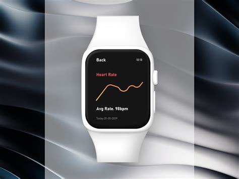 Smartwatch Ui Design Analytics Chart By Igbagusss On Dribbble