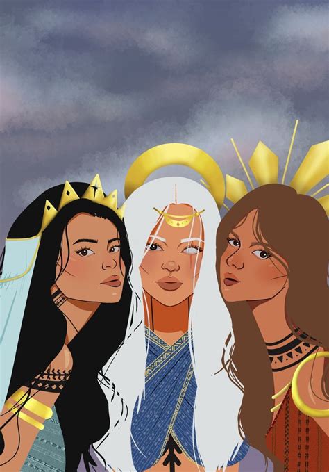Bathalas Daughters To A Mortal Woman Philippine Mythology Goddess Art Planets Art