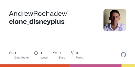 github andrewrochadev clone disneyplus