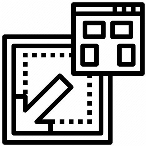 Maximize Center Scale Edit Tool Ui Icon Download On Iconfinder