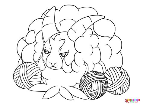 20 Dubwool Coloring Pages Free Printable Pdf And Online Coloring