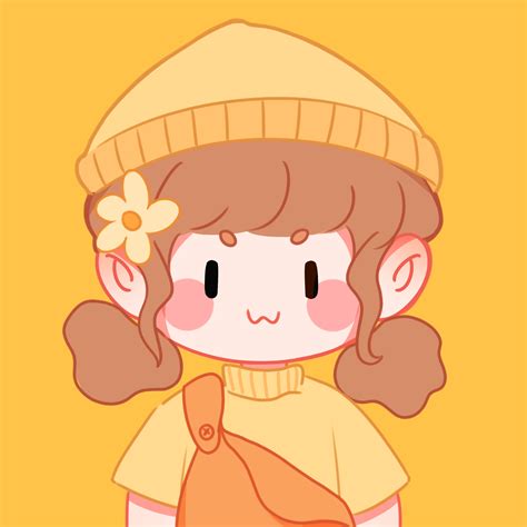 可爱手绘卡通女生头像图片 单张头像图片 图很美