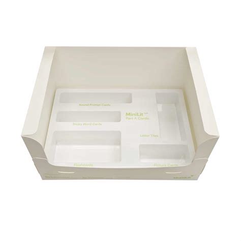 Minilit Sage Part A Card Storage Box And Tray Multilit