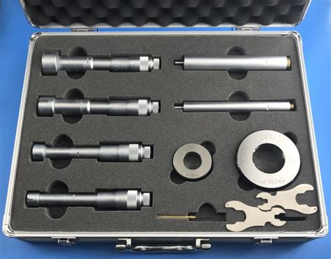 3 Point Internal Bore Micrometer Set 20 50mm