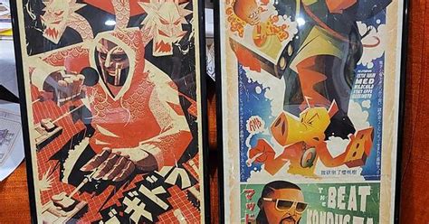 Mf Doom Posters From Comic Con By Justin Orr Album On Imgur
