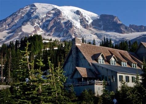 Paradise Inn At Mount Rainier National Park Visit Rainier