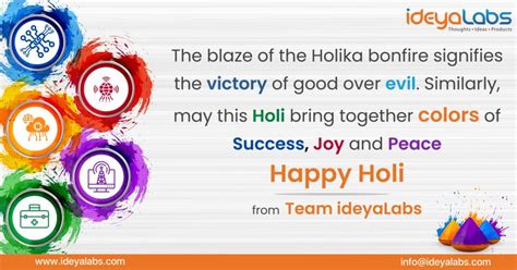 Ideyalabs On Linkedin Happyholi Ideyalabs Colors