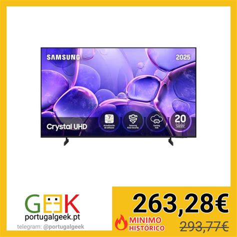 Samsung Tv De 43 Polegadas Crystal Uhd U8075f 4k Smart Tv Cores