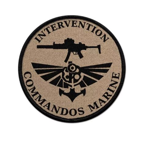 Fr Patch Écusson Commando Marine Intervention Frankreich Aufnäher