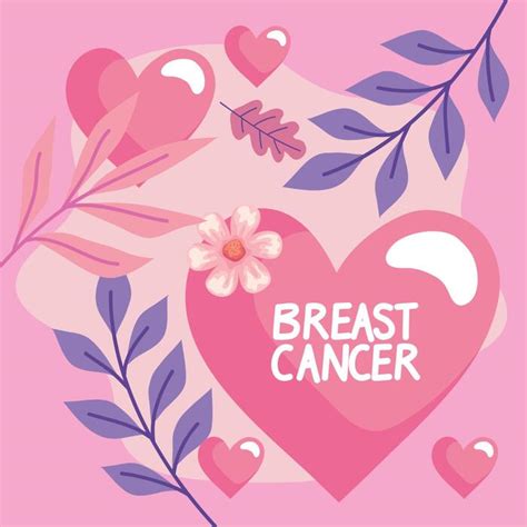 Breast Cancer Heart Vector Art Icons And Graphics For Free Download