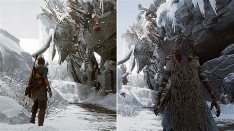 Freya And Atreus Reactions To Baldurs Frozen Dragon Dagsetr God Of