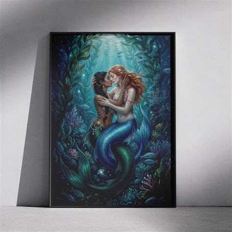 Underwater Lesbians Etsy