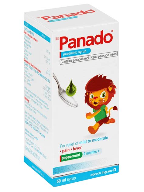Panado Syrup 50ml Pep Online