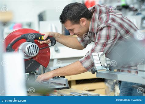 Old Circular Industrial Pressure Gauge Stock Image