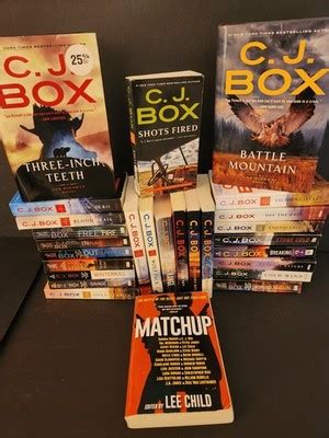27 Complete Set Series Joe Pickett Books Cj Box Shots Fired Bonus