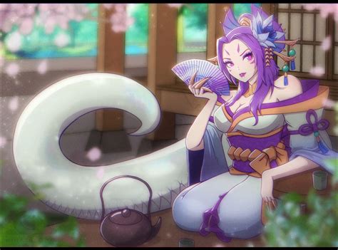 Fanart Spirit Blossom Cassiopeia By Minasuwu On Deviantart