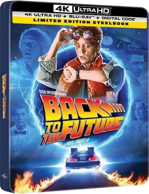 Movies Back To The Future 4k Ultra Hd Steelbook Limited Edition