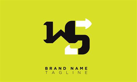Ws Alphabet Letters Initials Monogram Logo Sw W And S 7947238 Vector